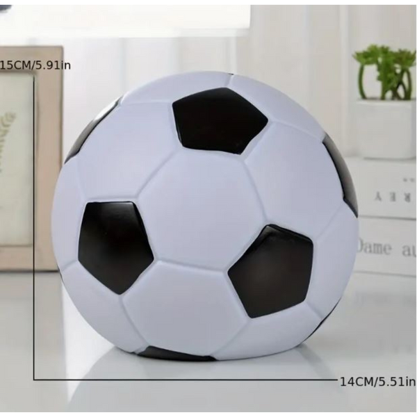 Soccer Ball Money Box - Personalised Gift - Personalise It