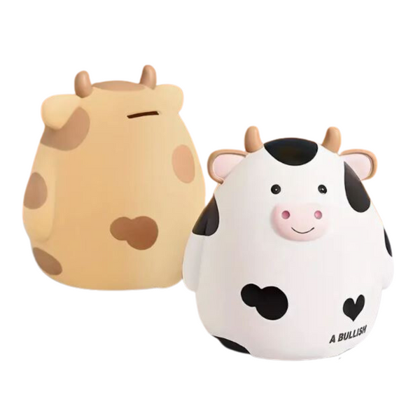 Cute Cow Money Box - Personalised Gift - Personalise It